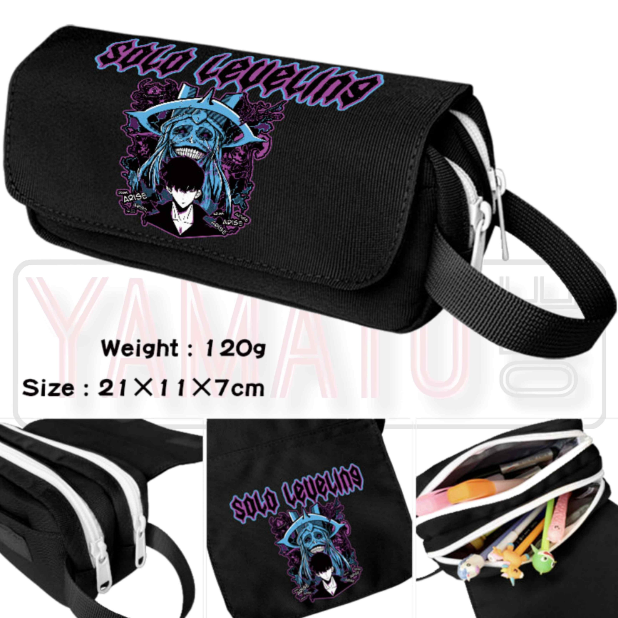 Solo Leveling - Canvas Pencil/Pen/Stationary Case - Welcome To Yamato One