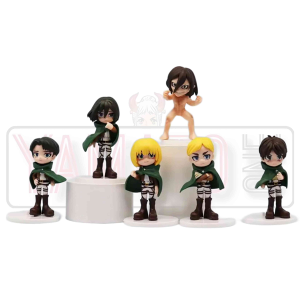 Attack on Titan - Anime Mini Action Figures (each figure) - Welcome To ...
